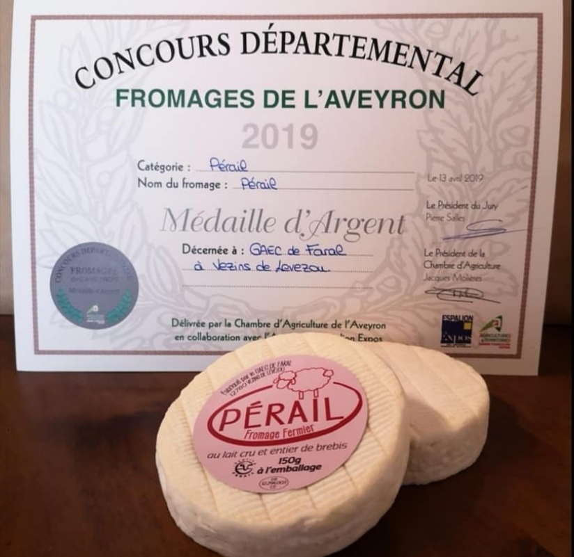 Pérail - 2 formats - Gaec De Faral - Locavor.fr