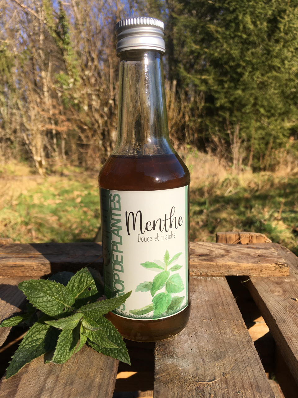 Sirop de menthe - 1 u - La Ferme Du Bel'haut - Locavor.fr